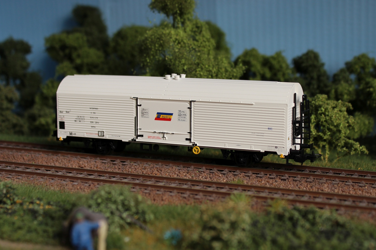 Vagon frigorific, CFR Marfa, scara H0 (1:87)