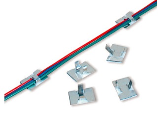 Cleme prindere fire/cabluri, Peco, Scara H0 (1:87)