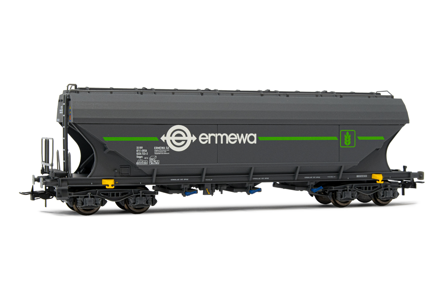 ERMEWA, 4-axle hopper wagon Uagps, Jouef, scale H0 (1:87)