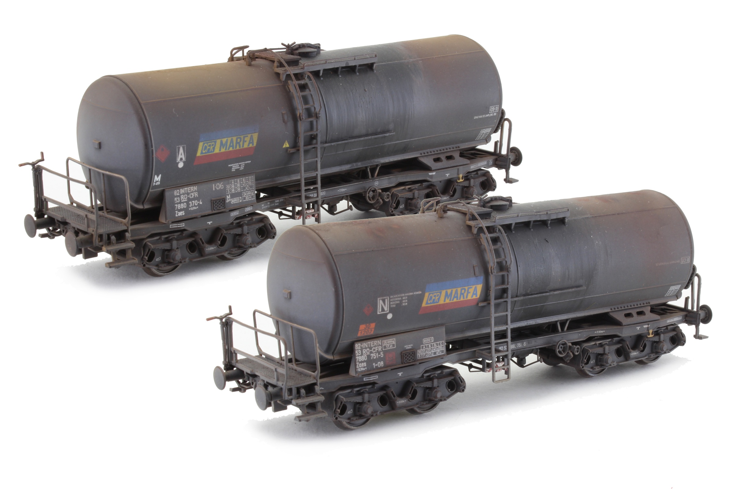 Set vagoane cisterna, CFR Marfa, Albert Modell, scara H0 (1:87)