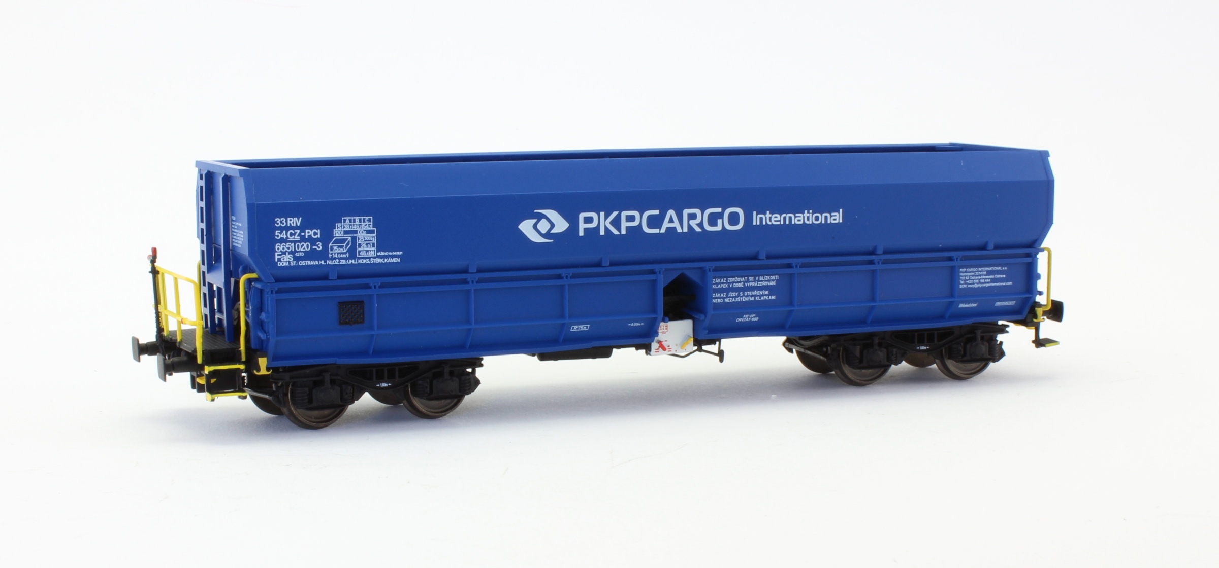 Self unloading hopper wagon, PKP Cargo, Albert Modell, scale H0 (1:87)