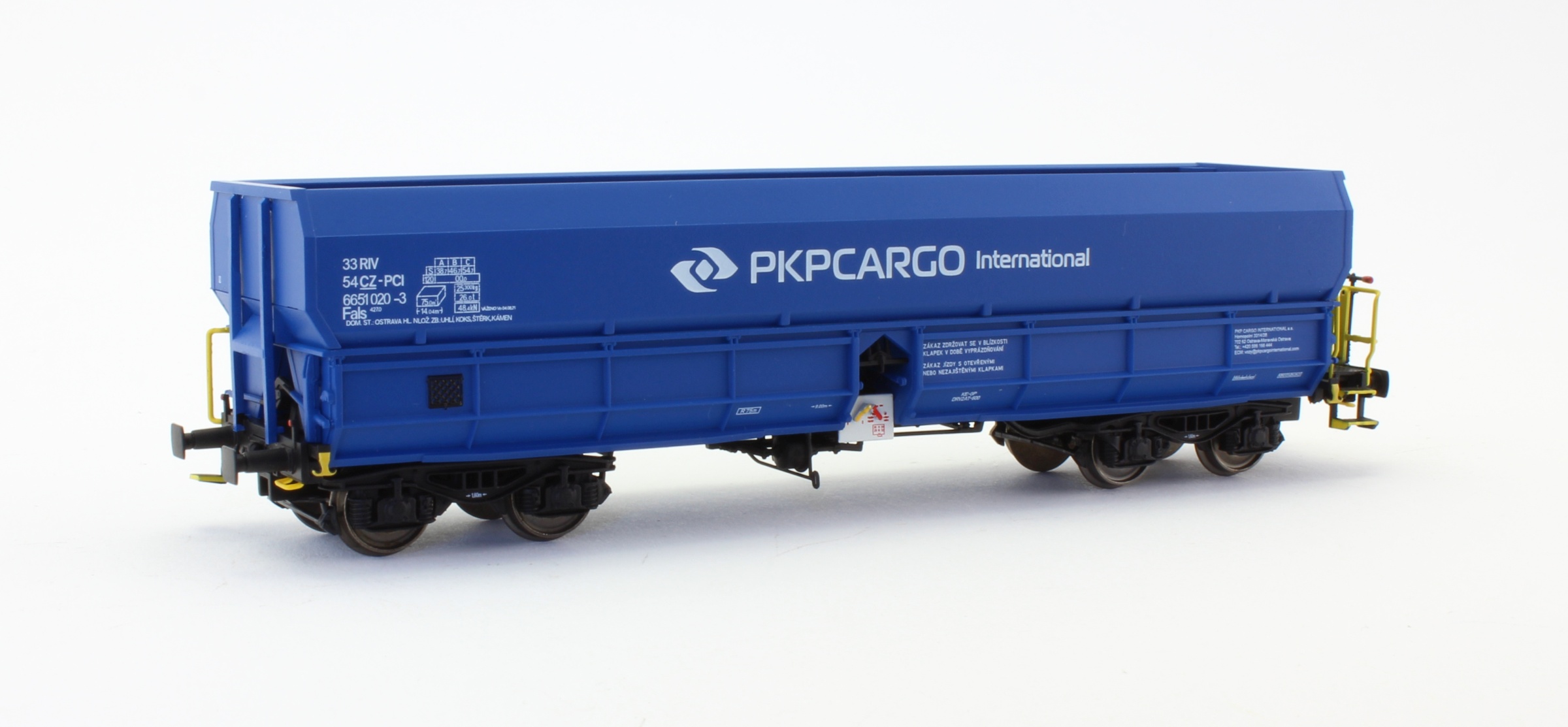 Self unloading hopper wagon, PKP Cargo, Albert Modell, scale H0 (1:87)