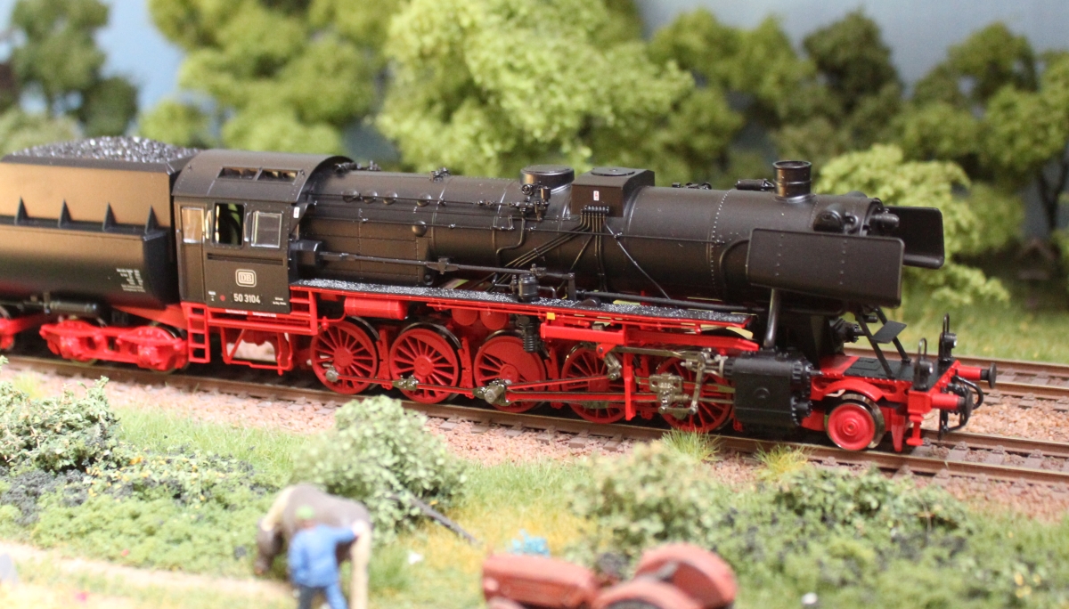 Steam locomotive BR 50, DB