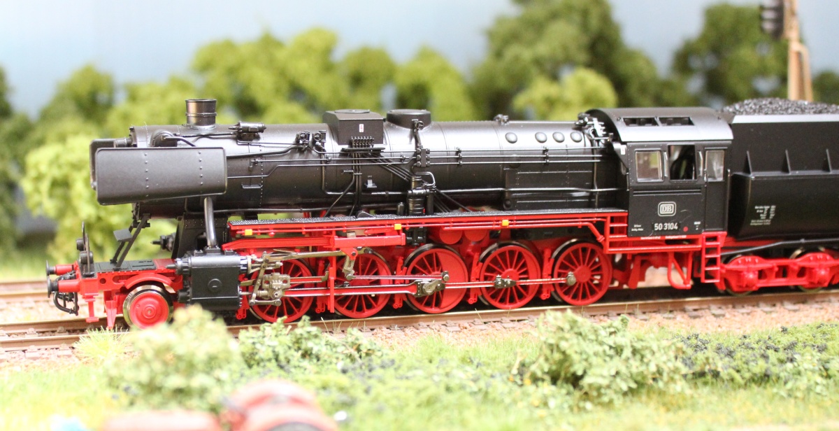 Steam locomotive BR 50, DB