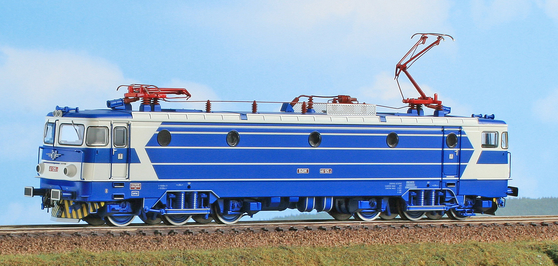 Locomotiva electrica seria 46, BDZ Cargo, Amintiri Feroviare, Scara H0 ...