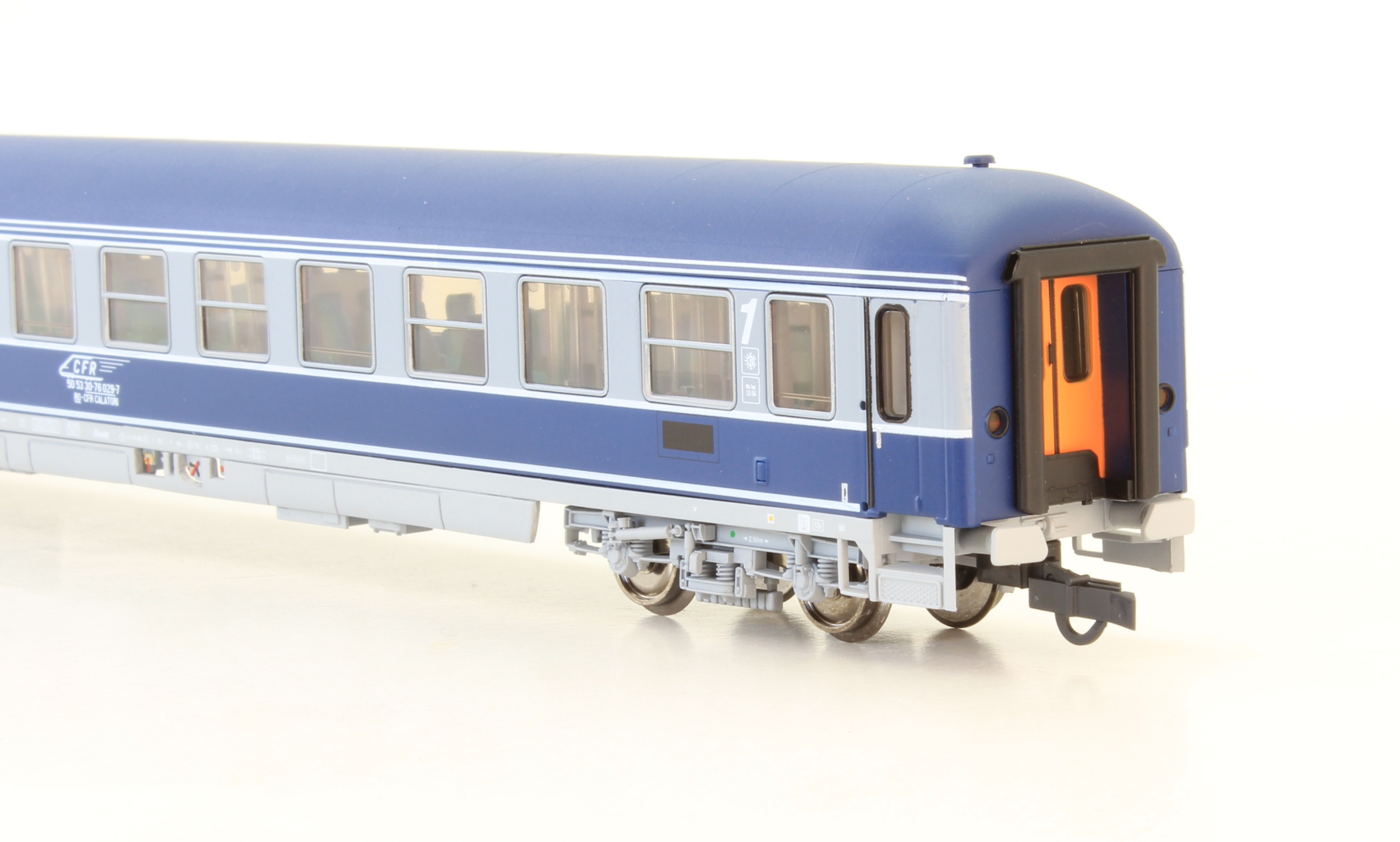 Vagon calatori clasa 1, CFR, scara H0 (1:87)