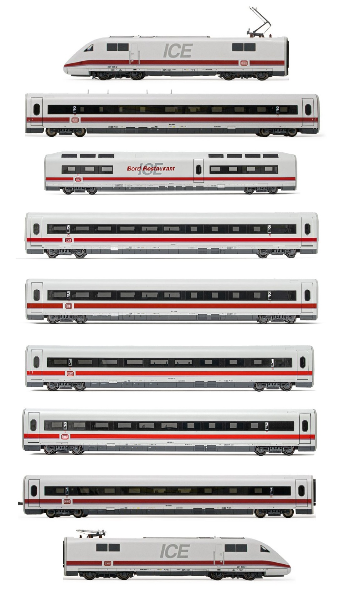 Tren de mare viteza, ICE 1 (SET), Lima, scara H0 (1:87)