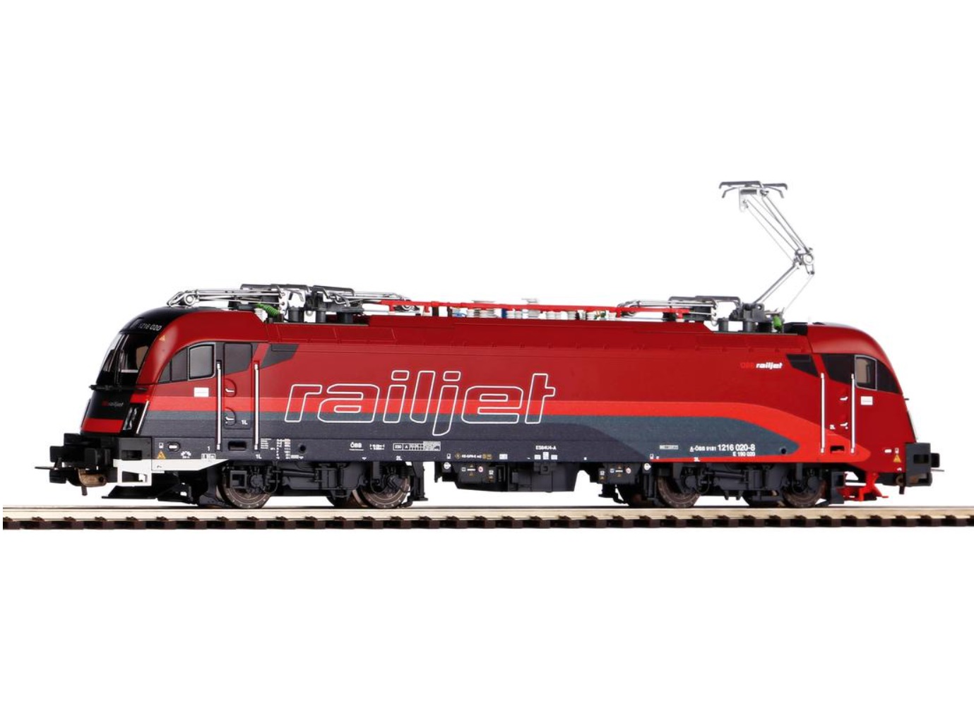 Locomotiva electrica Taurus "Railjet", OBB, Piko, scara H0 (1:87)