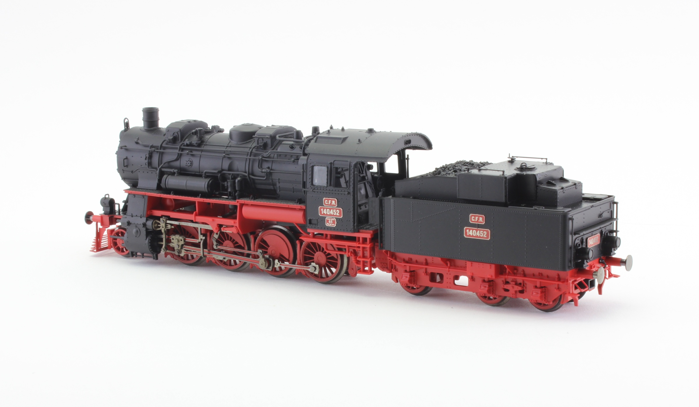 Locomotiva cu abur CFR 140.452, scara H0 (1/87)