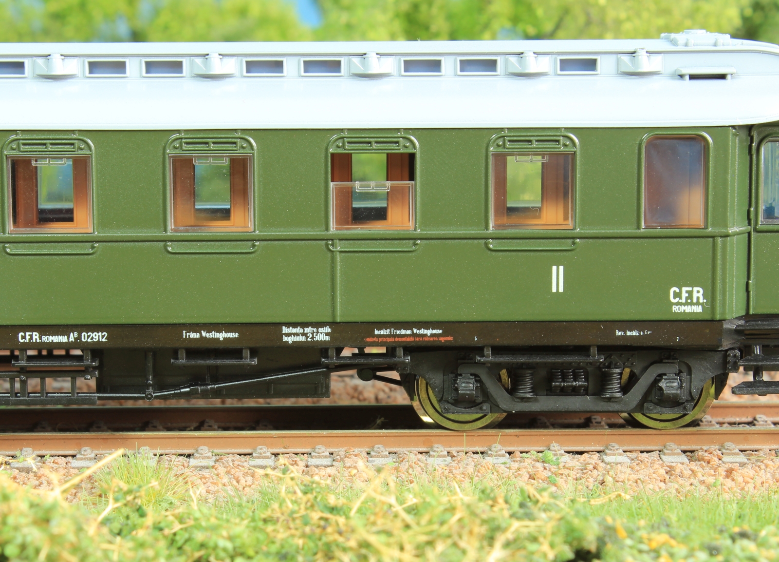 Vagon calatori clasa 1/2, CFR, scara H0 (1:87)