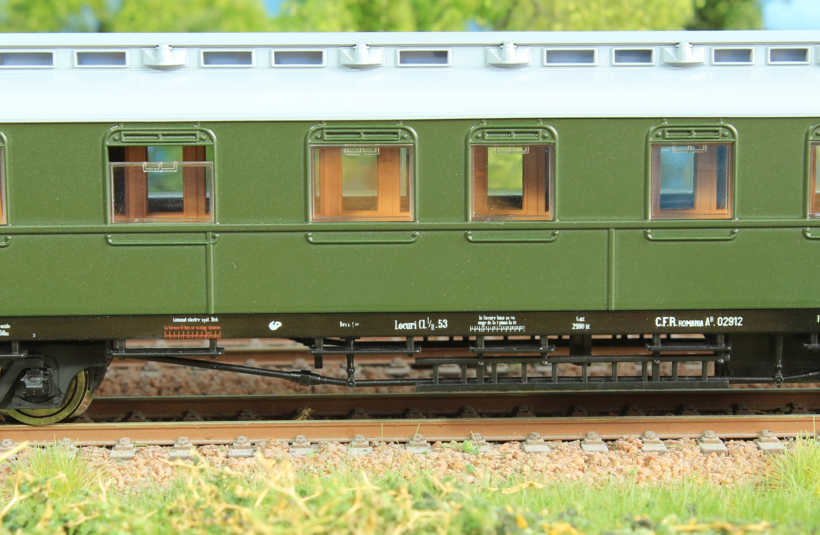 1st/2nd class passenger car, CFR, H0 scale (1:87)