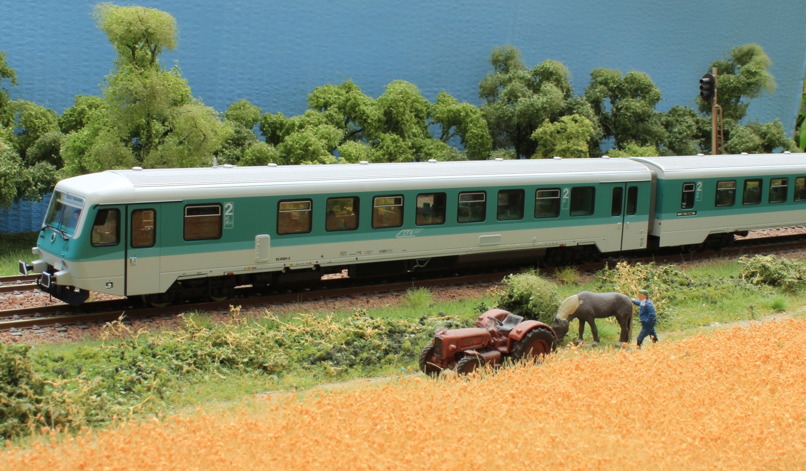 Automotor Duewag, seria 92, CFR, Trains-Addicted.ro, scara H0 (1:87)