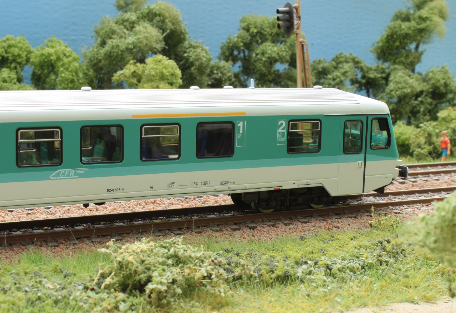 CFR dmu Duewag, class 92, Trains-Addicted.ro, H0 scale (1:87)
