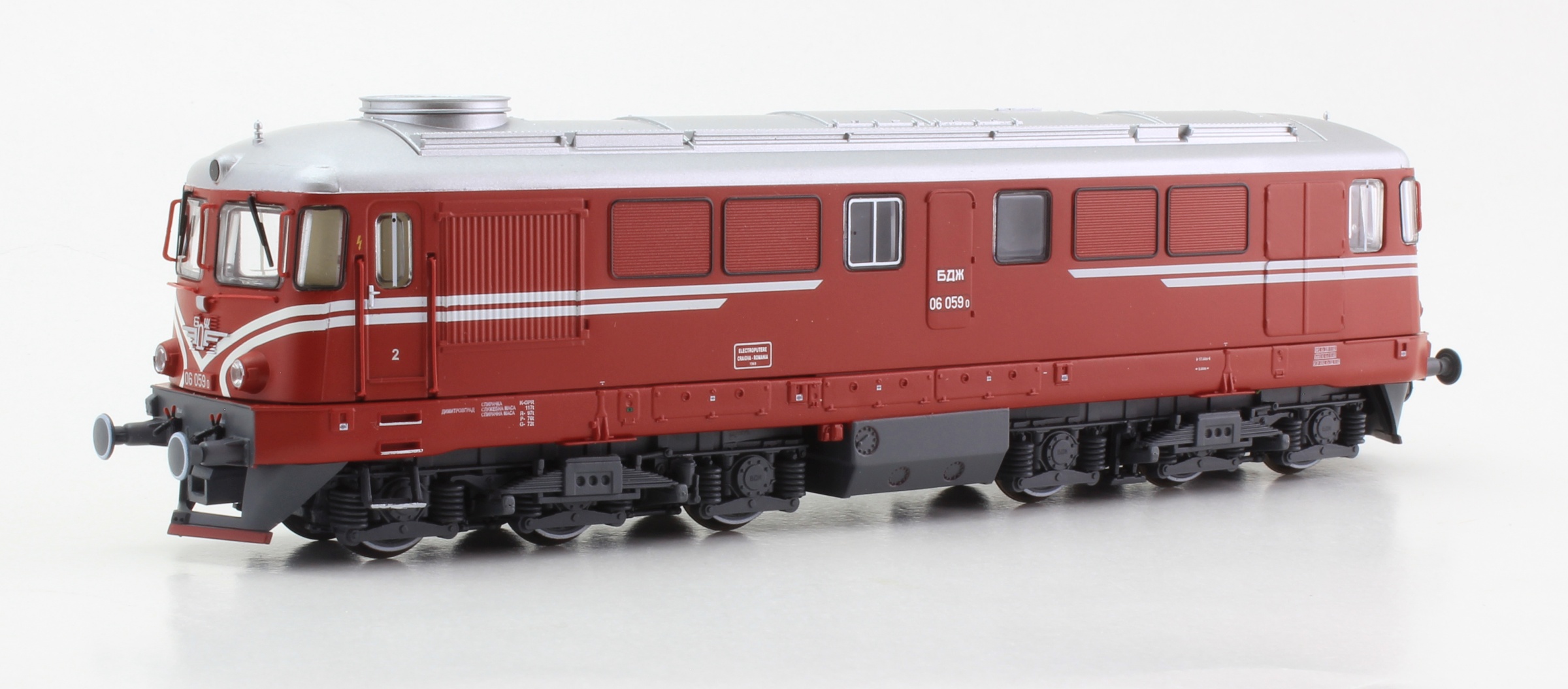 BDZ 06 class, diesel locomotive, Albert Modell, H0 Scale (1:87)