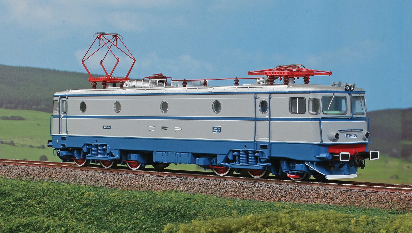 Locomotiva electrica seria 40, CFR, Amintiri Feroviare, Scara H0 (1:87)