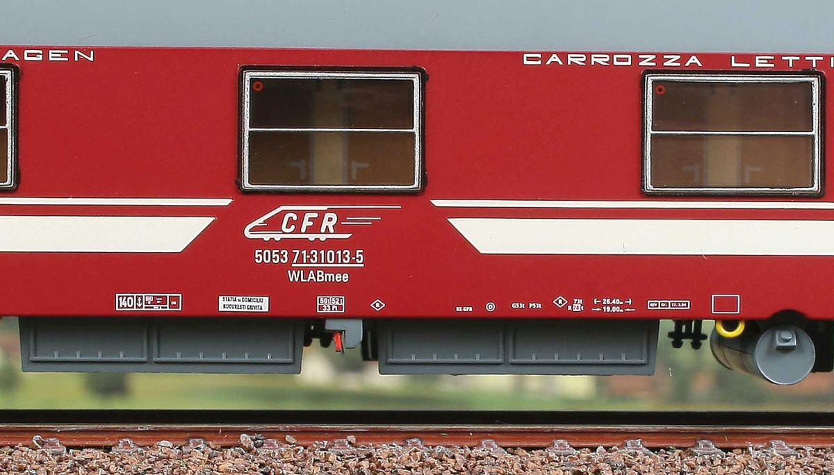 Vagon de dormit, CFR, Amintiri Feroviare, scara H0 (1:87)