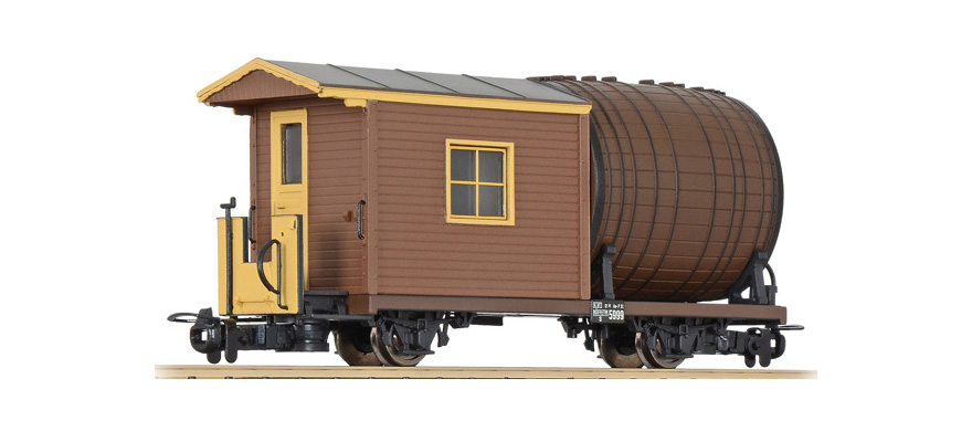 Barrel wagon, Liliput, H0e scale (1:87)