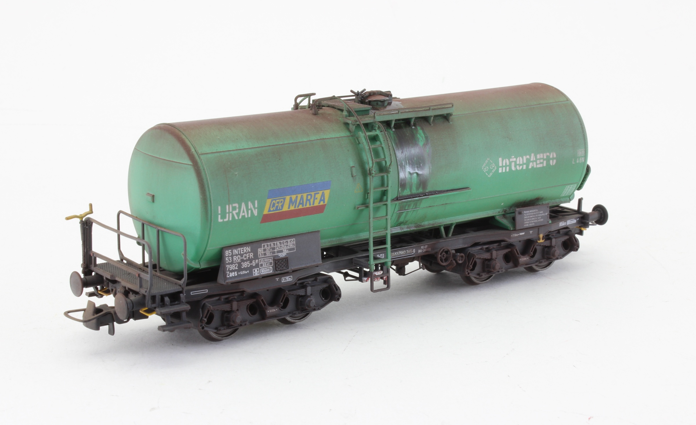 Vagon cisterna, CFR - "InterAgro", Albert Modell, scara H0 (1:87)