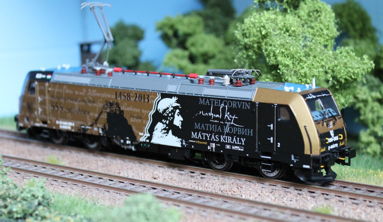 Electric locomotive Traxx "Matei Corvin", MAV