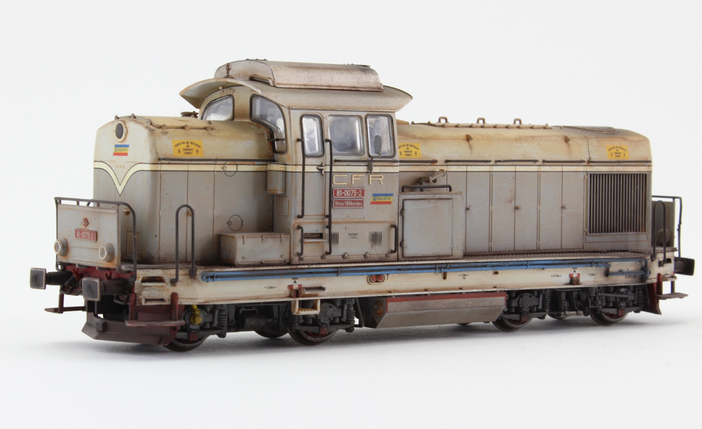 Locomotiva diesel hidraulica seria 81, CFR Marfa, Albert Modell, Scara ...