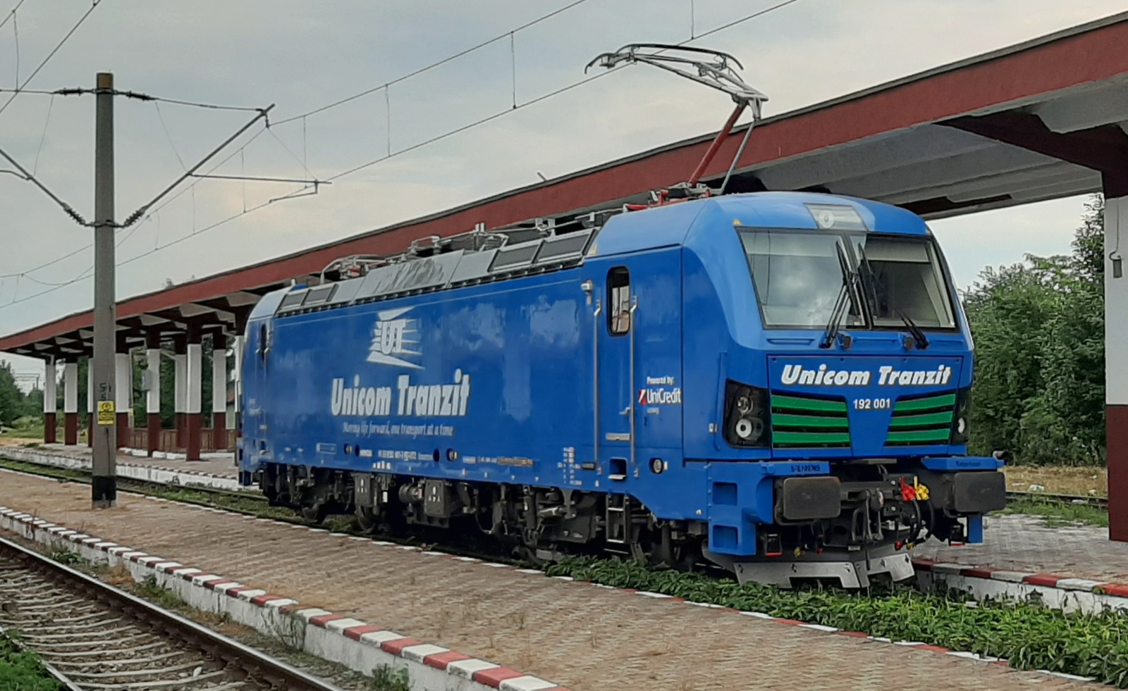 Locomotiva electrica seria 192 "Smartron", Unicom Tranzit, scara H0 (1/87)