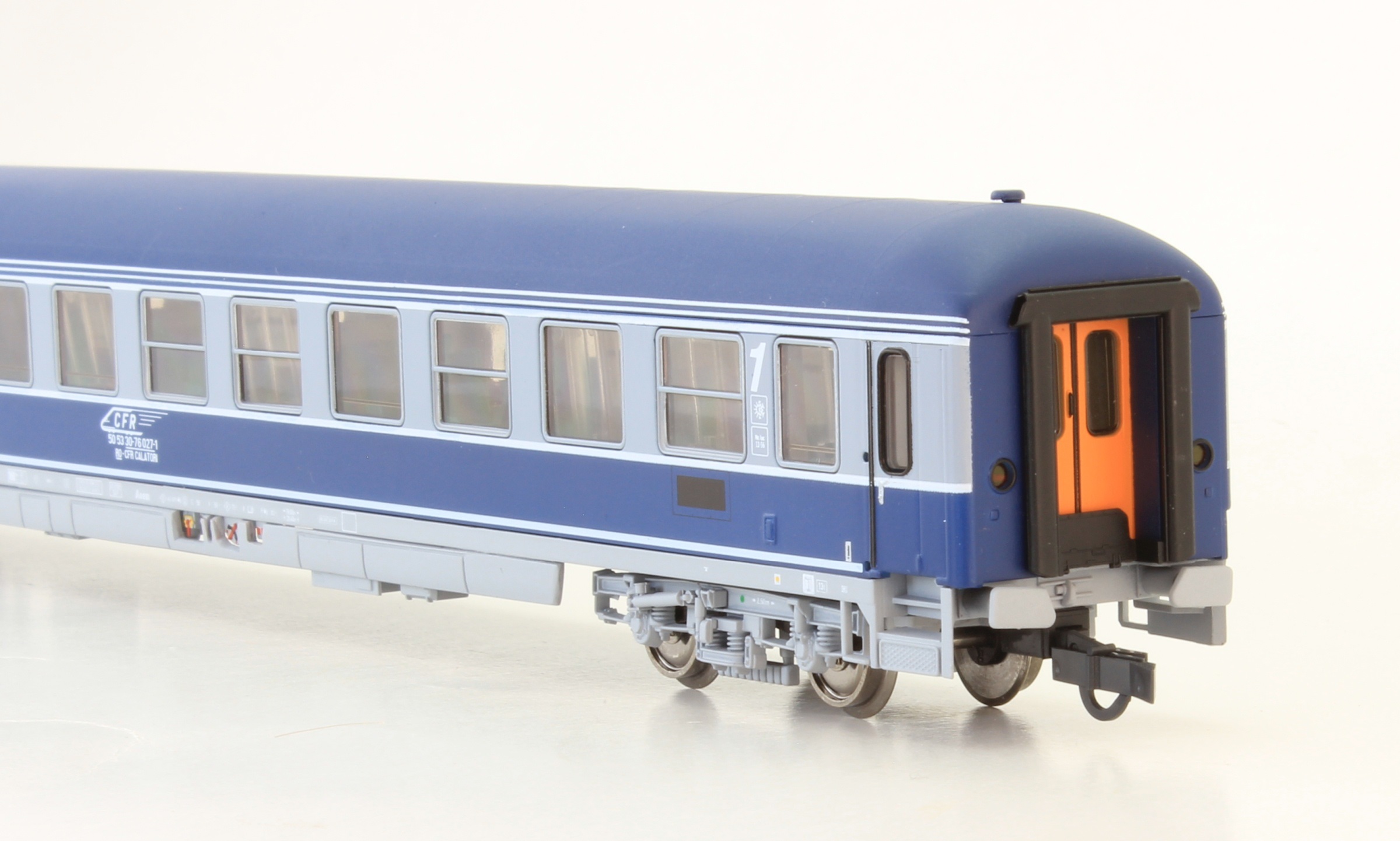 Vagon calatori clasa 1, CFR, scara H0 (1:87)