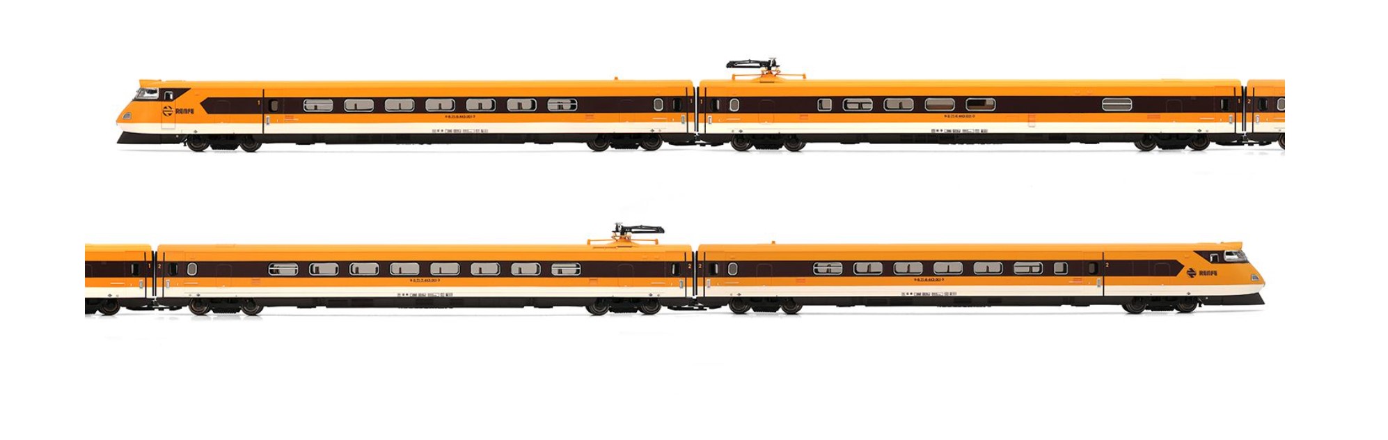 RENFE, tilting high-speed EMU class 443, Electrotren, H0 scale (1:87)