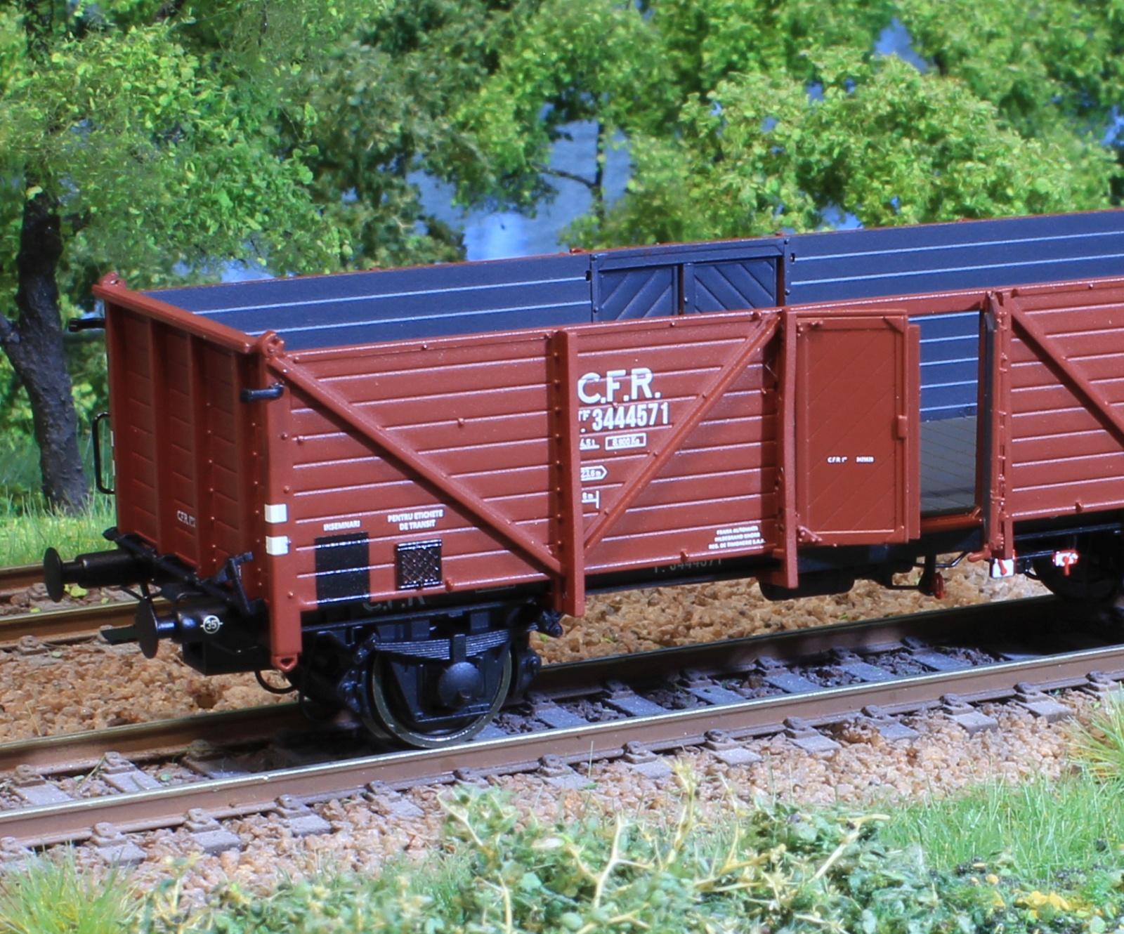 Vagon gondola, CFR, Exact Traint, scara H0 (1:87)