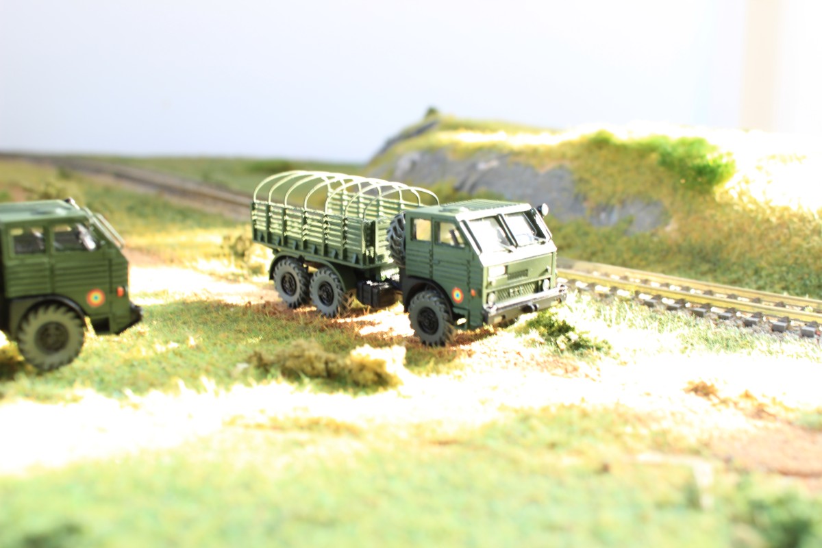 Macheta camion DAC, scara H0 (1/87)