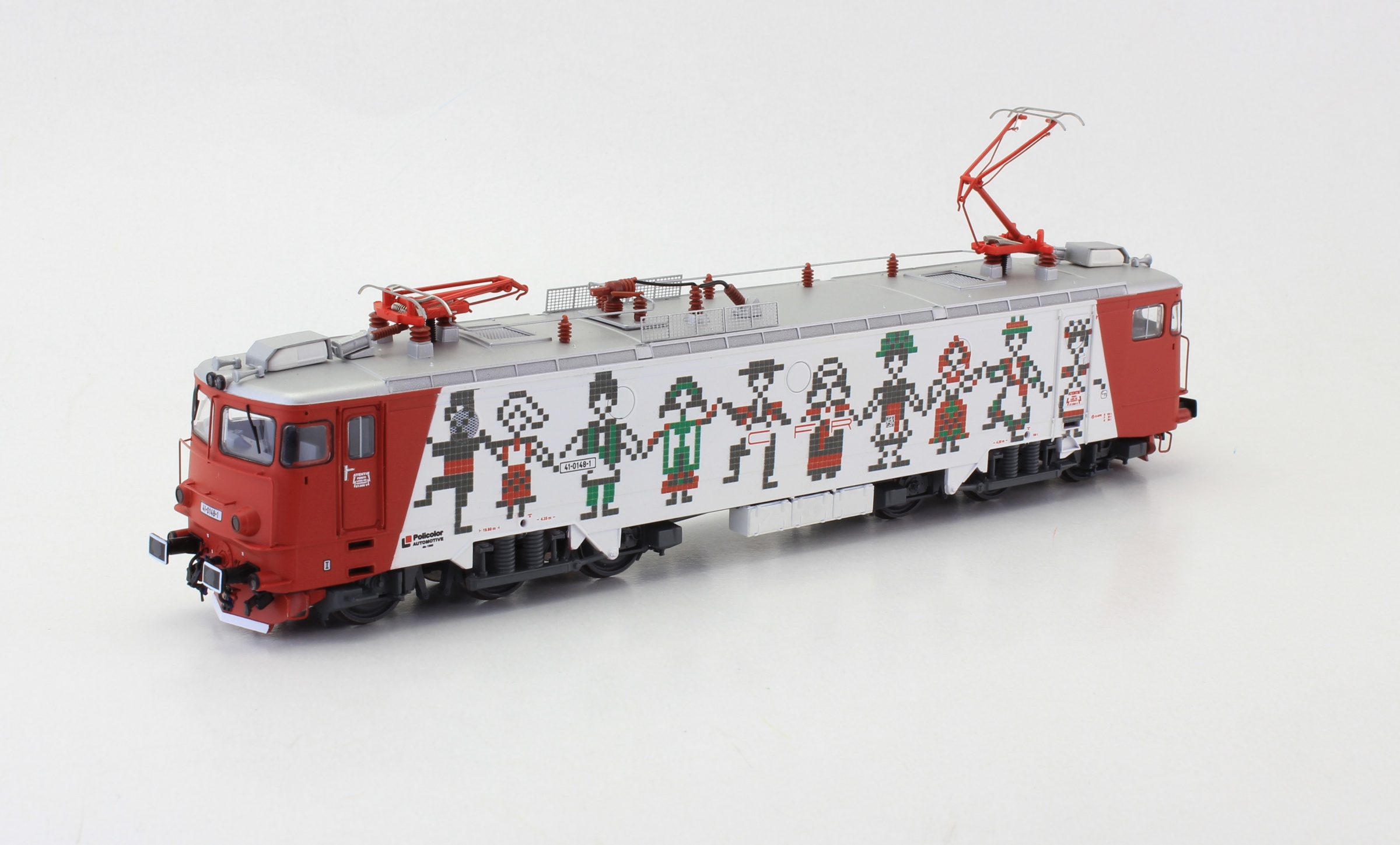 CFR, type 060 EA electric locomotive, Amintiri Feroviare, H0 Scale (1:87)