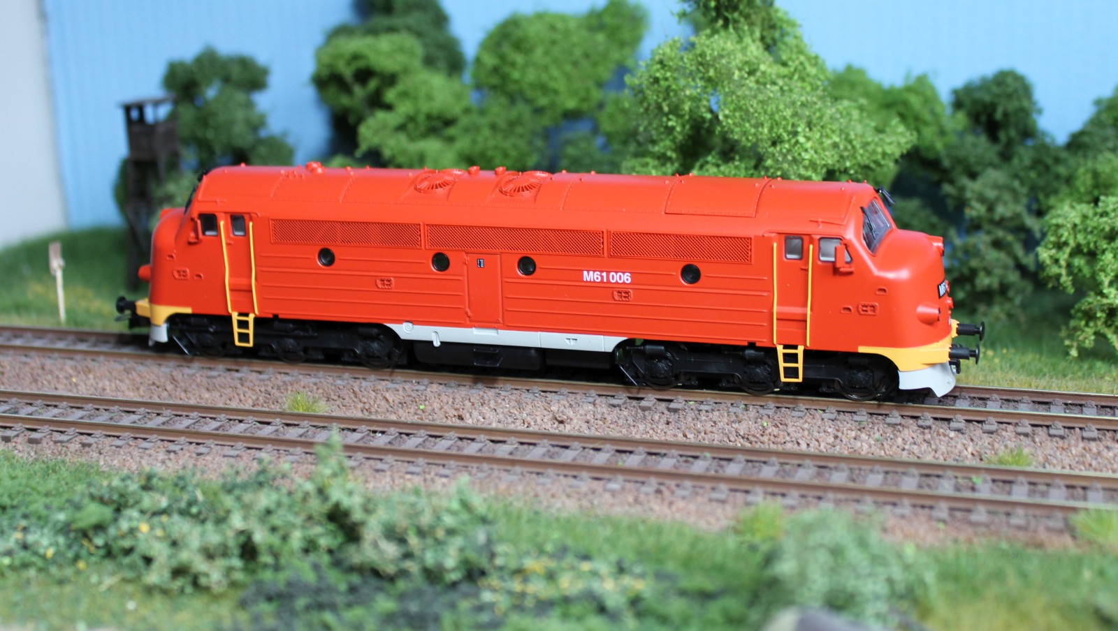 Locomotiva diesel Nohab, M61 MAV, NMJ, Scara H0 (1:87)