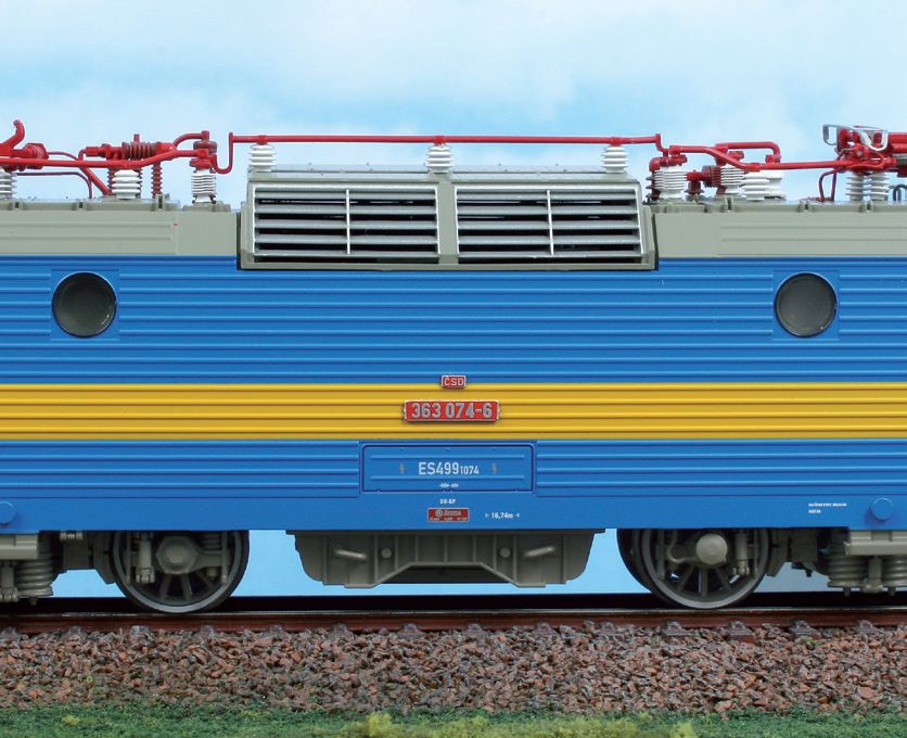 Locomotiva electrica 363 074-6, CSD, ACME, scara H0 (1:87)