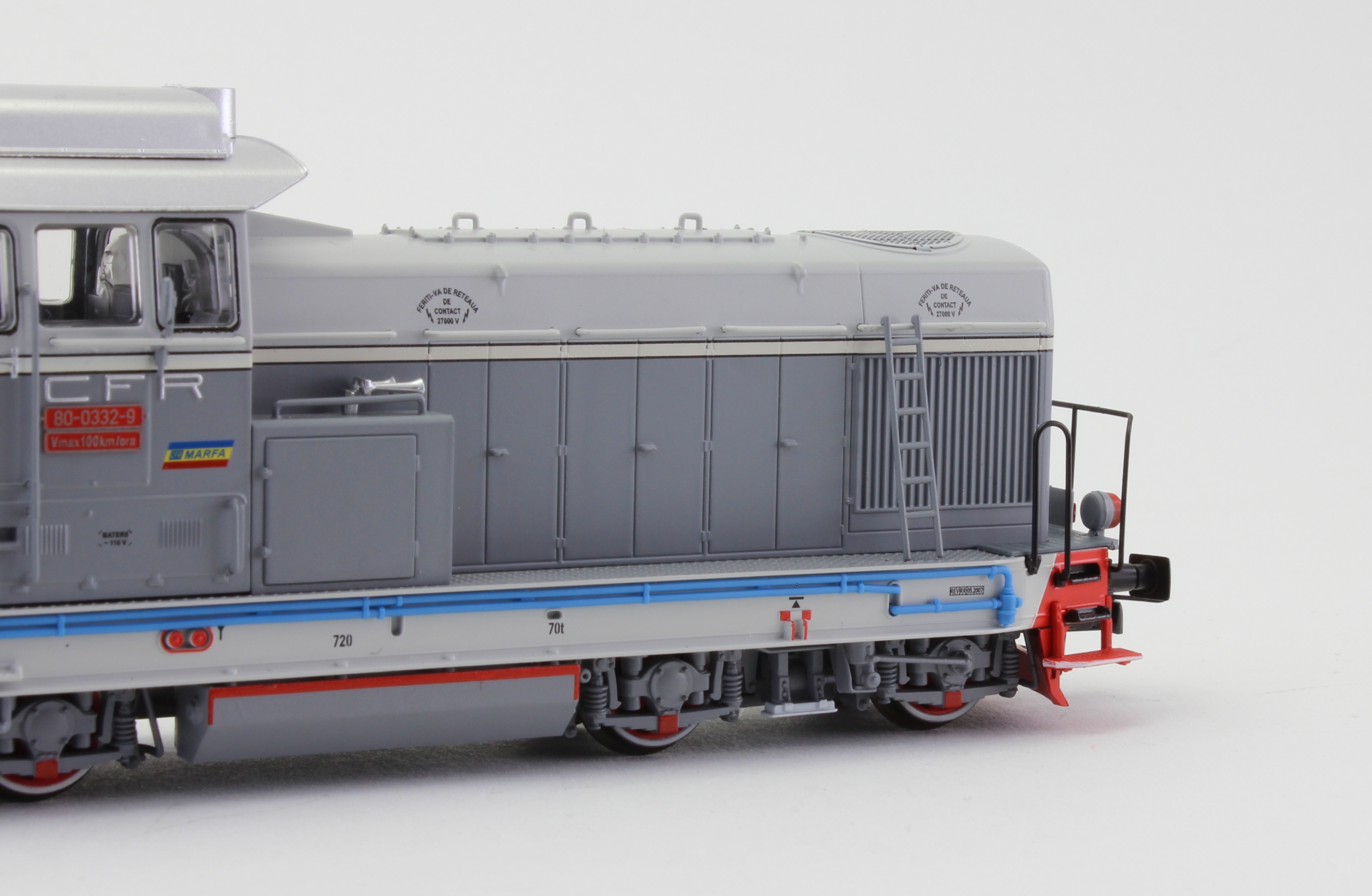 Locomotiva diesel hidraulica seria 80, CFR Marfa, Albert Modell, Scara ...