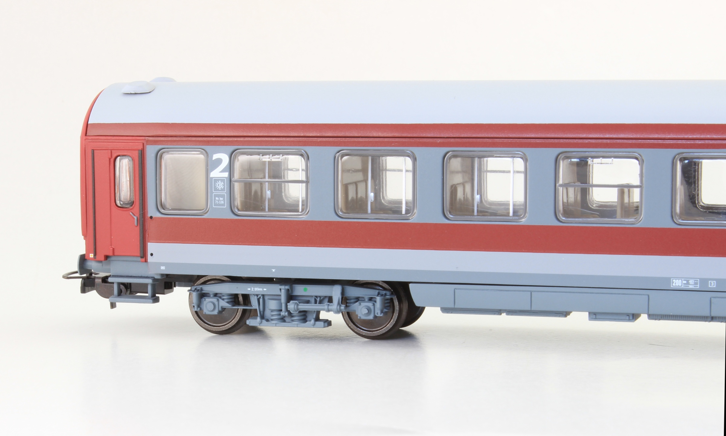 Set vagoane calatori clasa 2, CFR, Tillig, scara H0 (1:87)