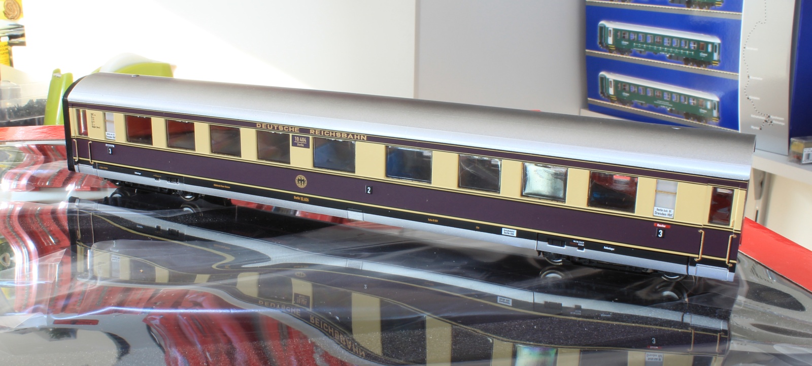 Set vagoane “Henschel-Wegmann-Zug”, DRG, Rivarossi, scara H0 (1:87)