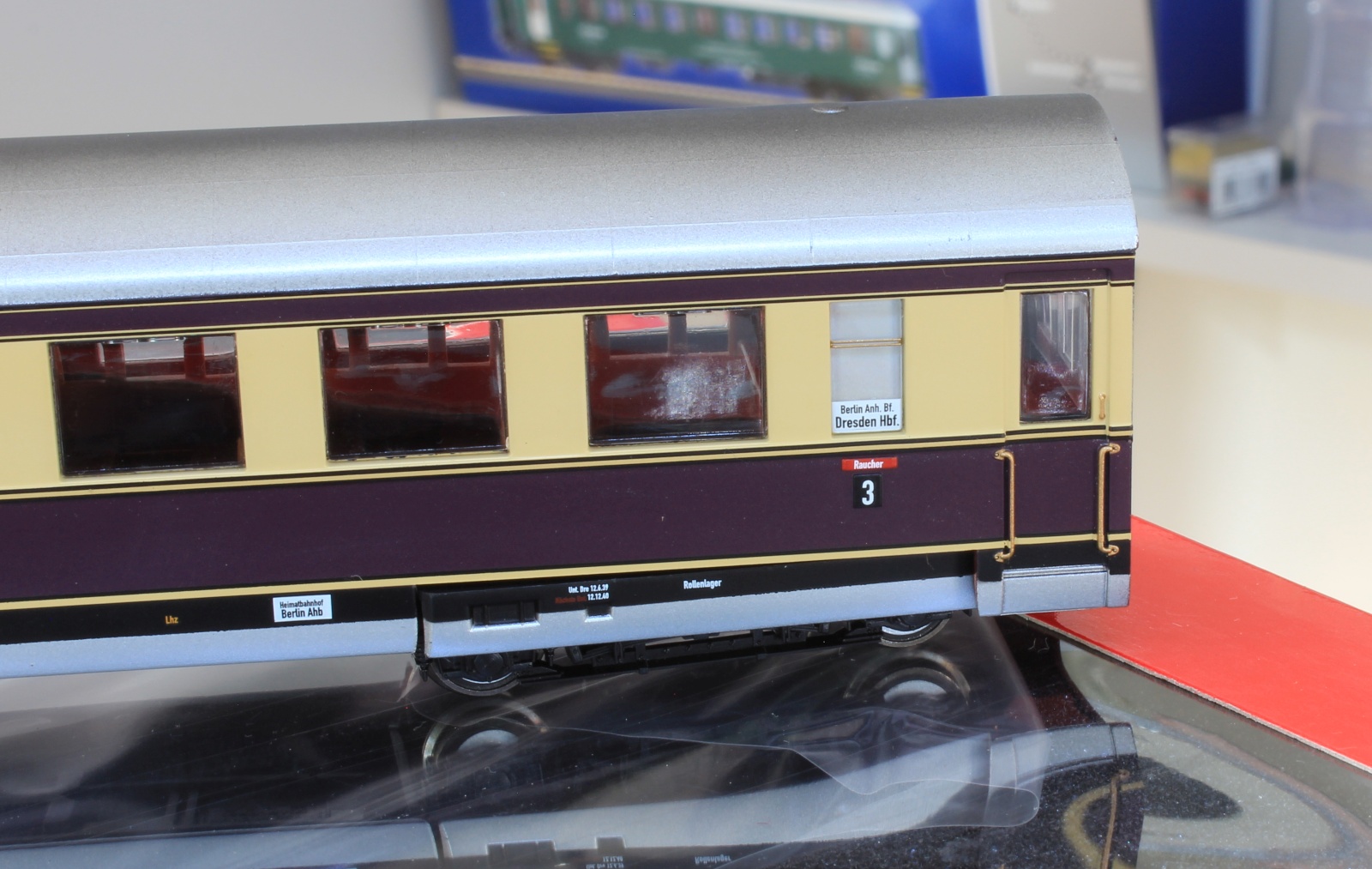 Set vagoane “Henschel-Wegmann-Zug”, DRG, Rivarossi, scara H0 (1:87)