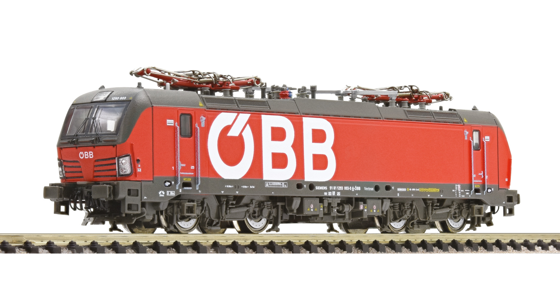 Locomotiva electrica seria 1293 (Vectron), OBB, Fleischmann, scara N (1 ...