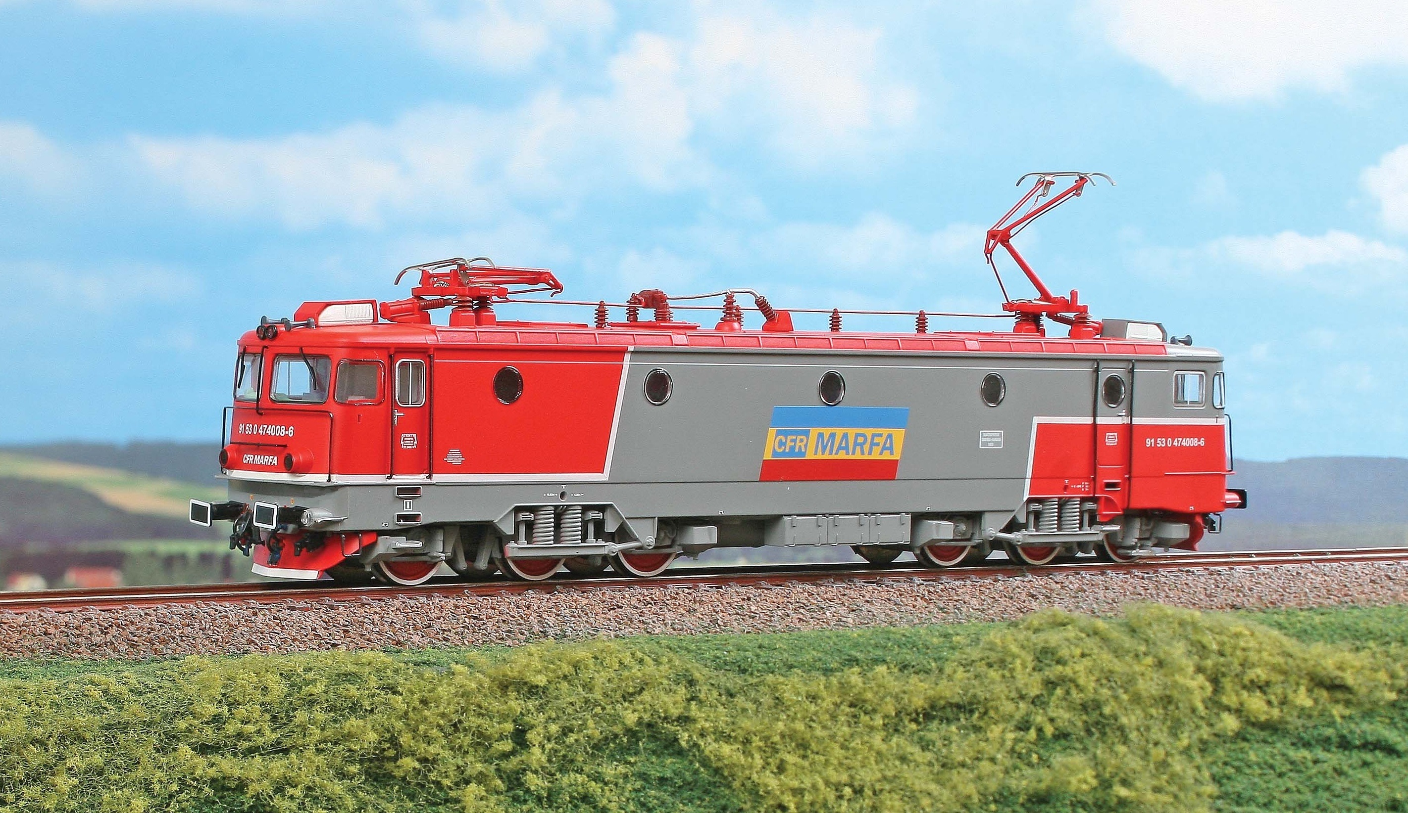 Locomotiva electrica 060 EA, CFR Marfa, Amintiri Feroviare, Scara H0 (1:87)