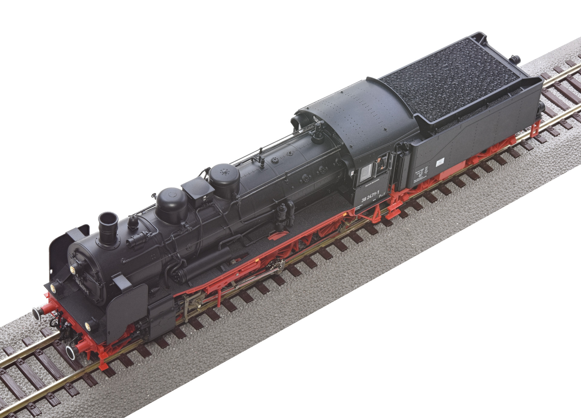 Locomotiva cu abur BR 38, DR, Roco, scara H0 (1:87)