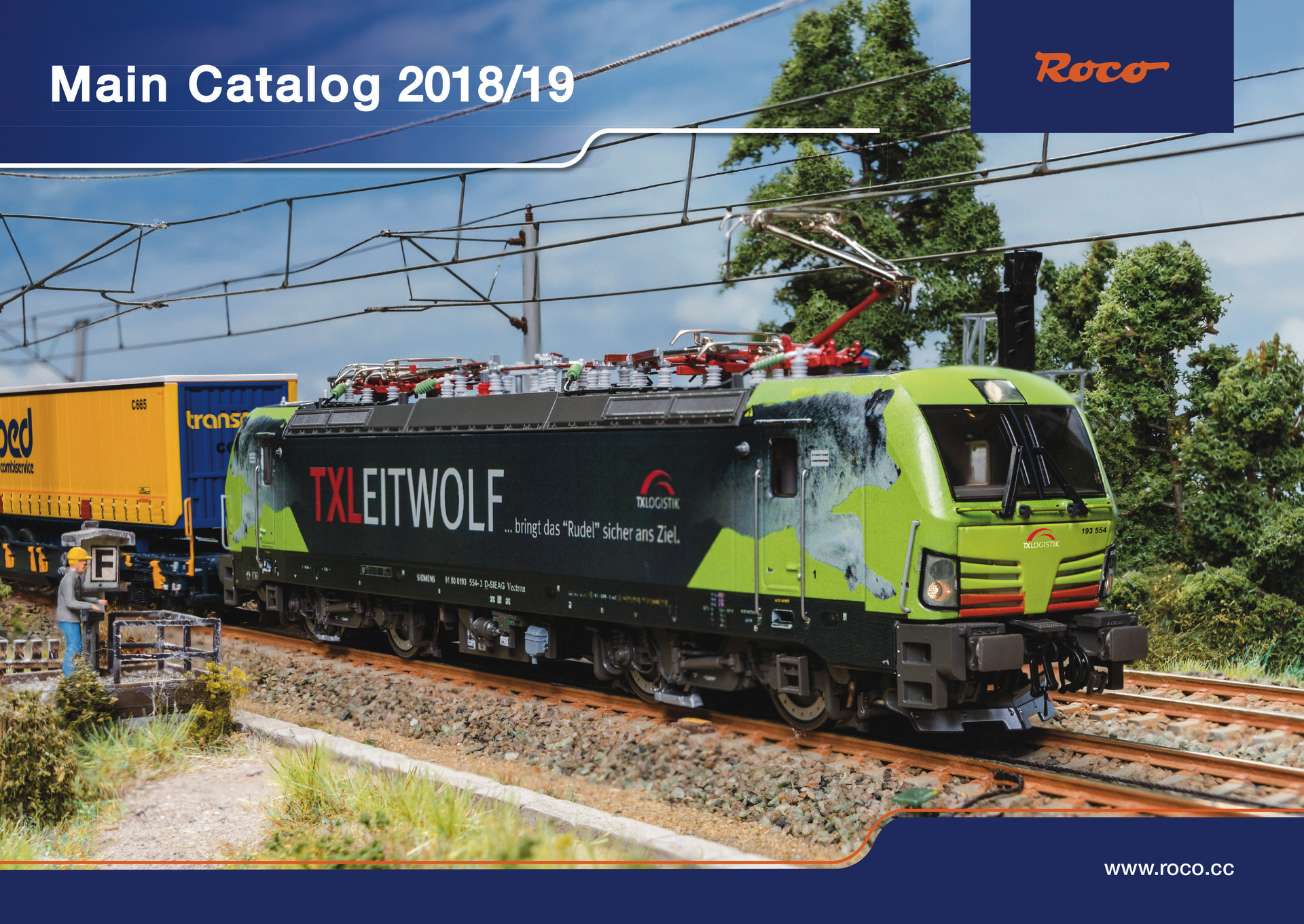 Catalog principal Roco 2018-2019, Roco, scara H0 (1:87)