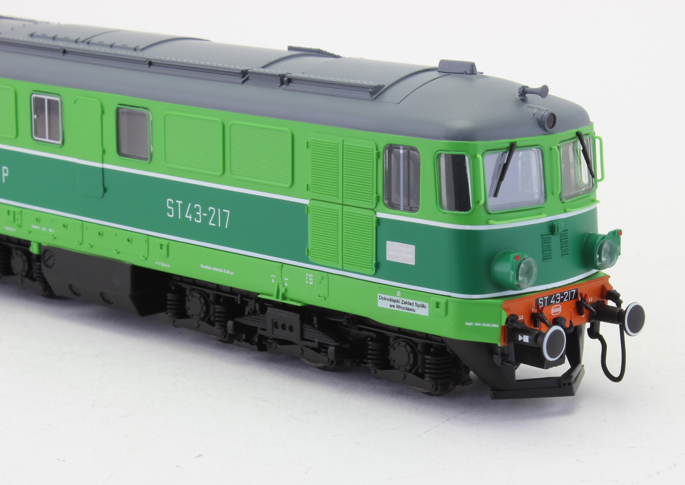 PKP, ST 43 series diesel locomotive, Albert Modell, H0 Scale (1:87)