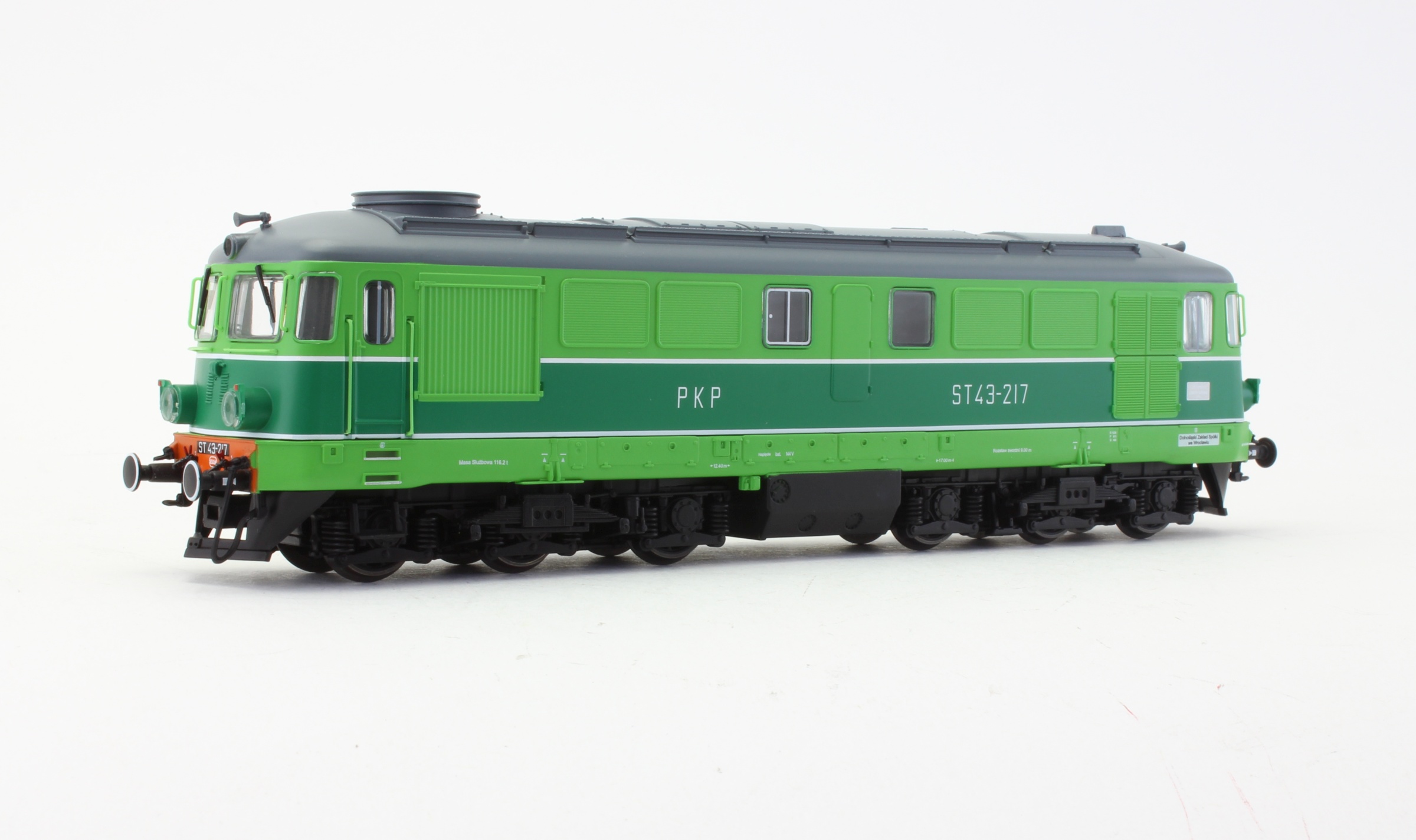 PKP, ST 43 series diesel locomotive, Albert Modell, H0 Scale (1:87)