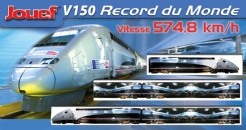 TGV V150 - Record du monde