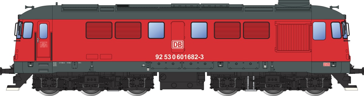 Locomotiva diesel 060 DA, DB Cargo Romania, Albert Modell, Scara H0 (1:87)