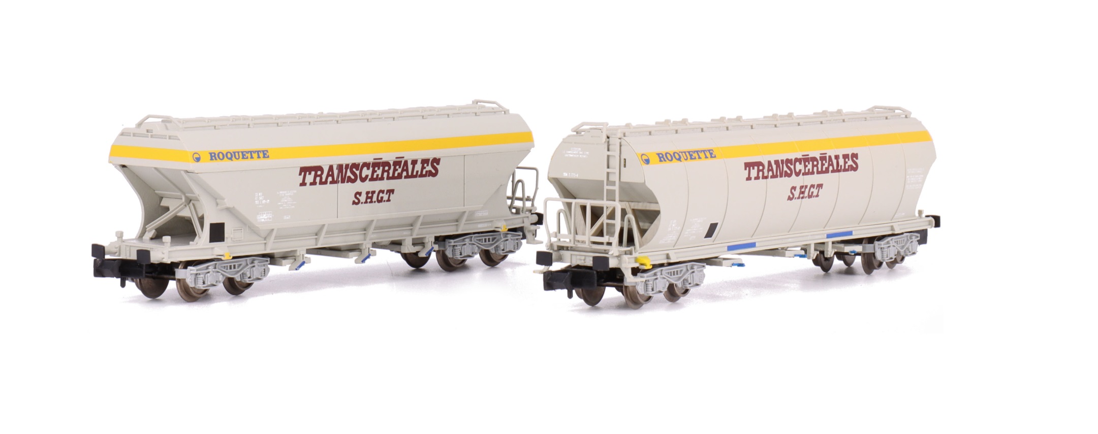 SNCF, 2-unit pack silo wagon, N scale (1:160)