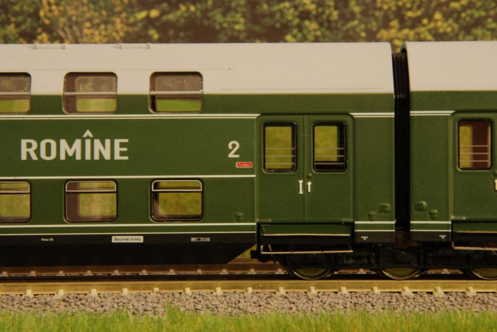 Rama vagoane etajate CFR