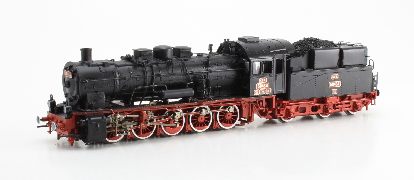 Locomotiva cu abur CFR 50.434, scara H0 (1/87)