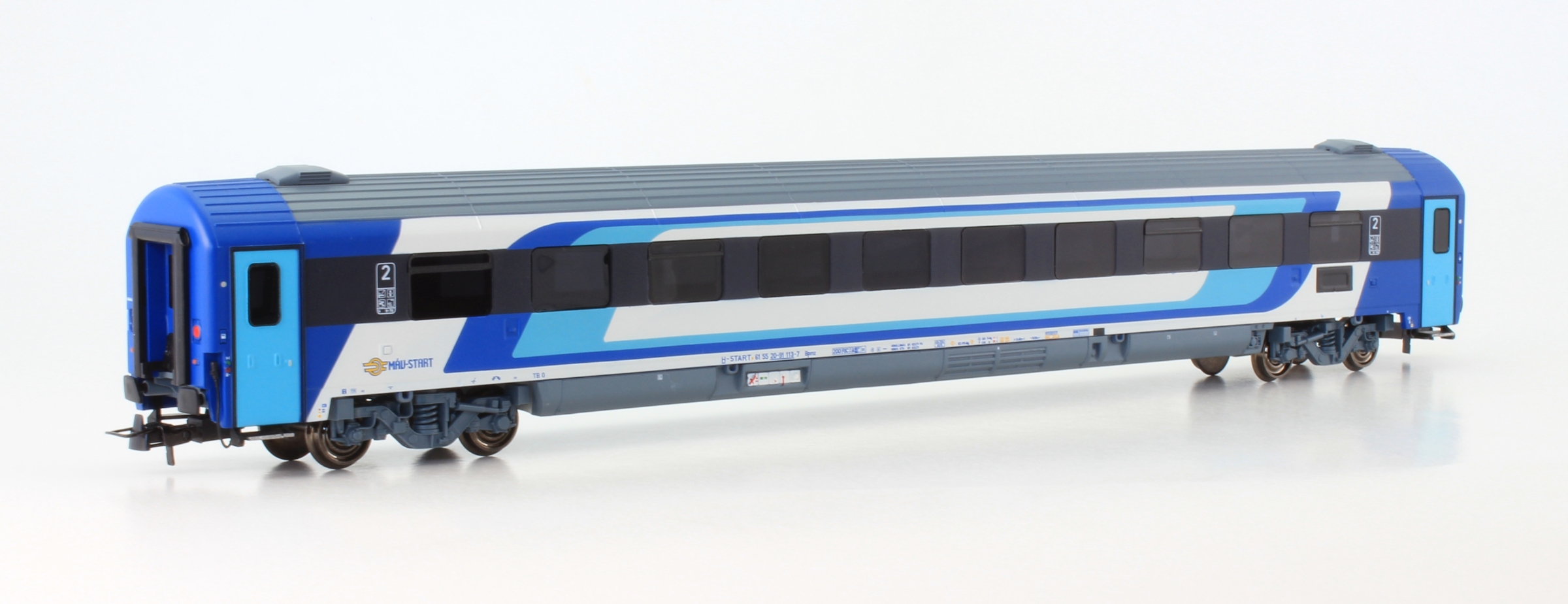 MAV-Start CAF 1 Kl. coach Type Bpmz, NMJ, H0 Scale (1:87)