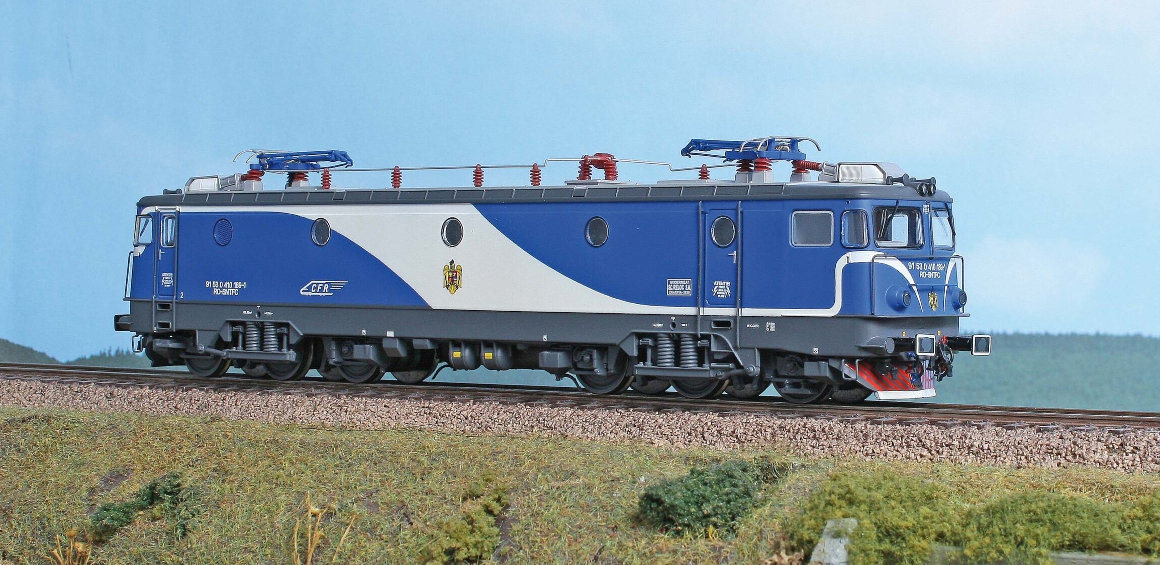 CFR 060 EA type electric locomotive, Amintiri Feroviare, H0 Scale (1:87)