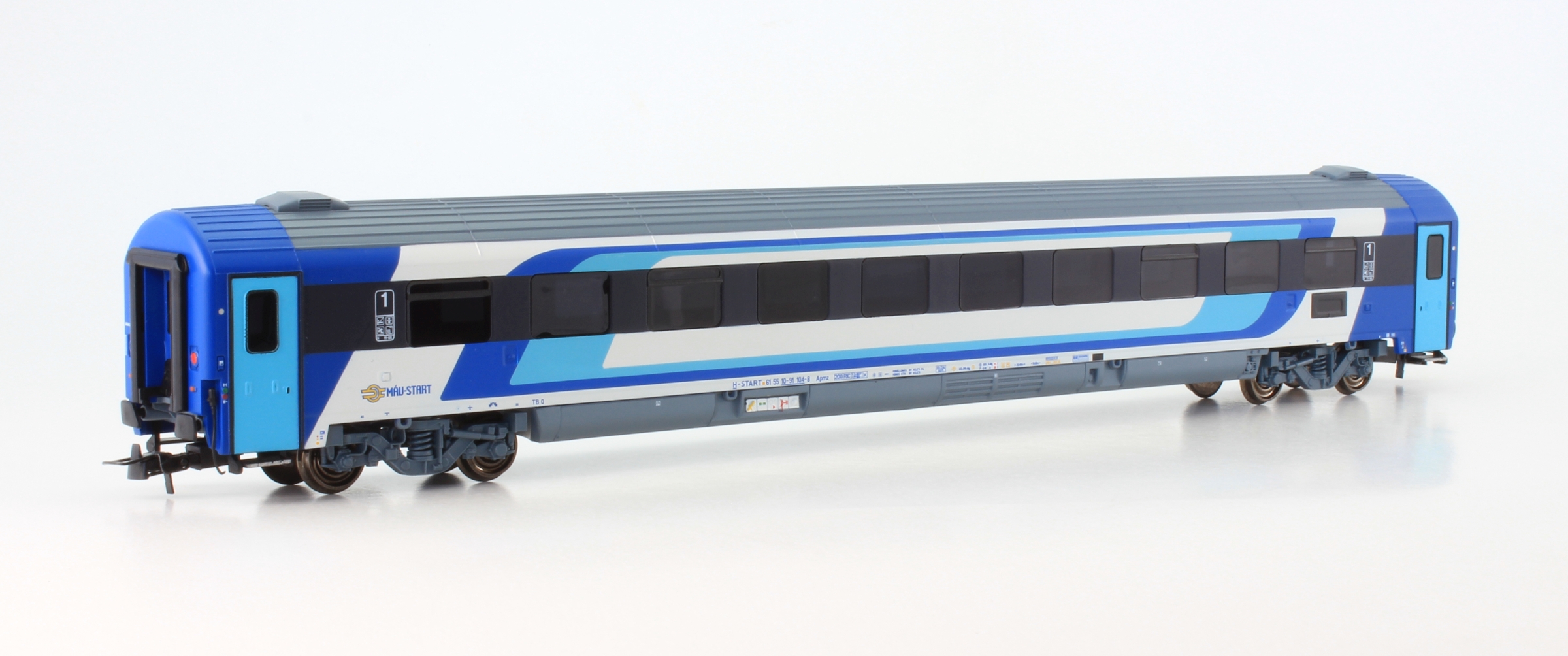 Vagon calatori clasa 1, MAV, NMJ, Scara H0 (1:87)